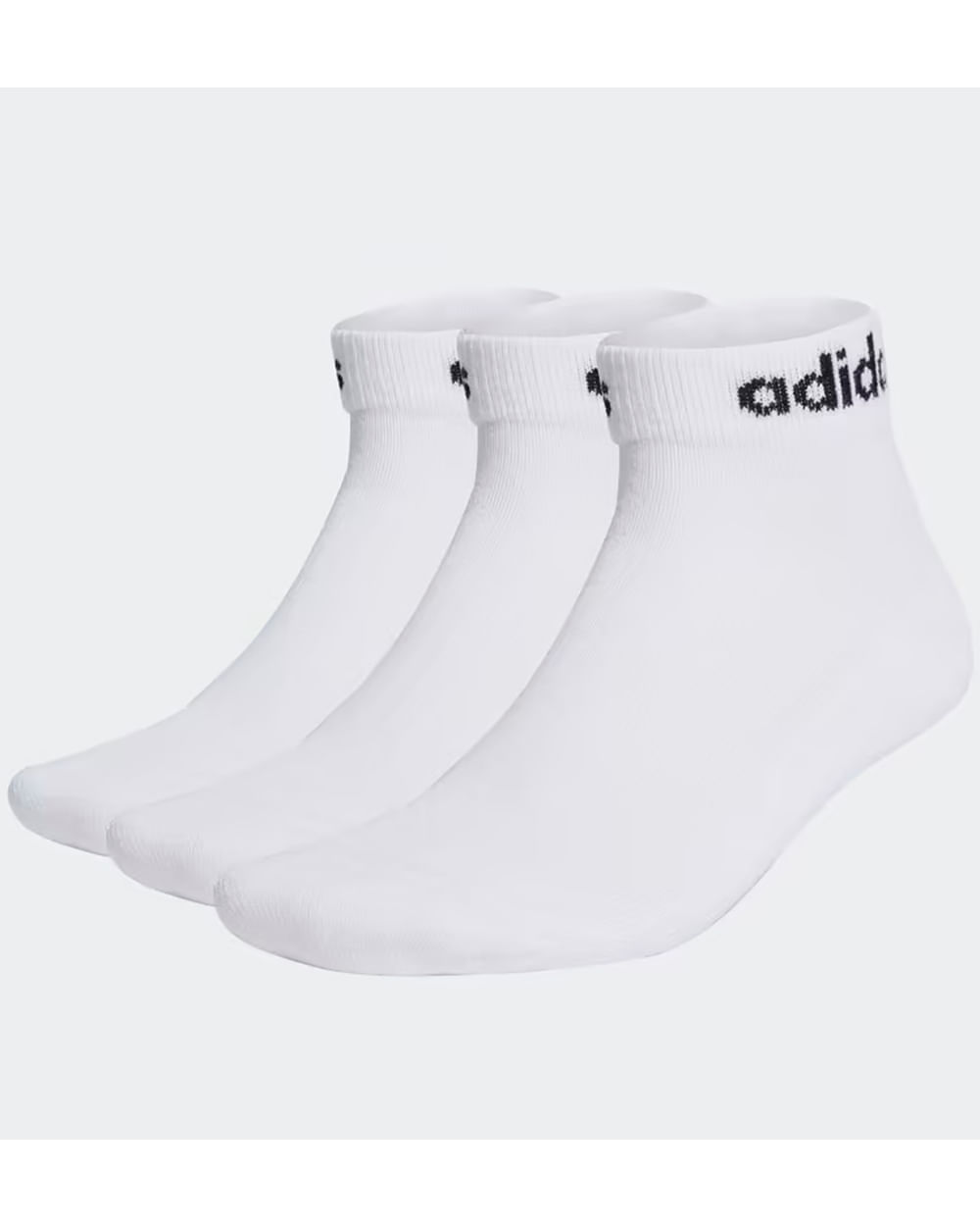 Meias Adidas Linear Ankle Cushioned 3 pares - Drastosa | Só as Melhores ...