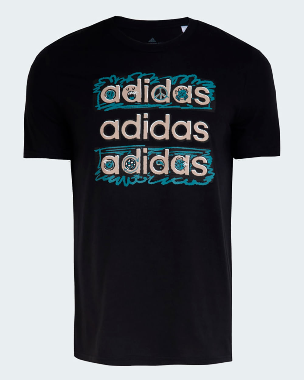 Camiseta Masculina Adidas Doodle MLT T - Drastosa | Só as Melhores Marcas