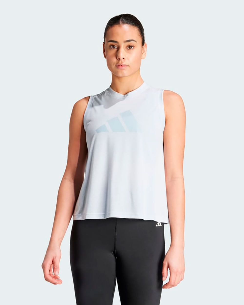 Regata Feminina Adidas Treino Train Essentials Big Performance Logo ...