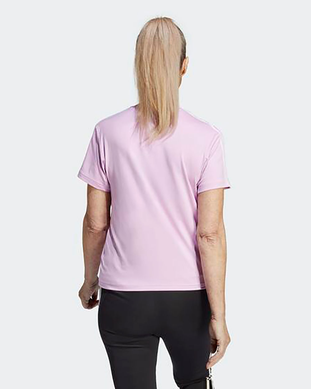 Camiseta Feminina Adidas AEROREADY Train Essentials 3 Stripes ...